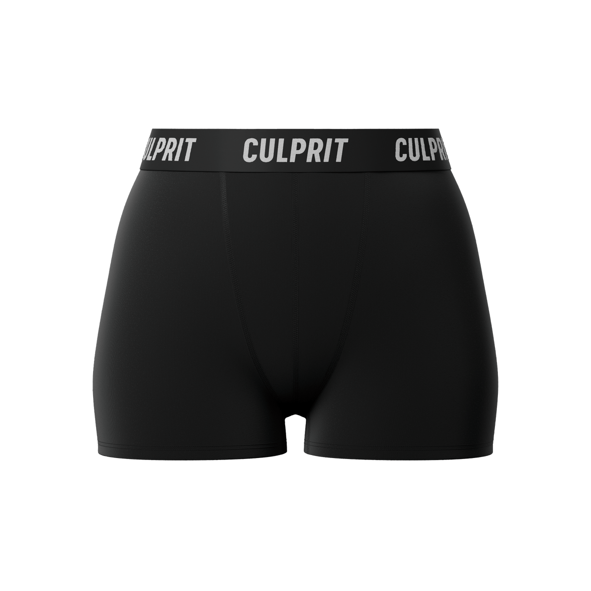 Stealth Black 🥷 Booty Shorts Culprit Underwear