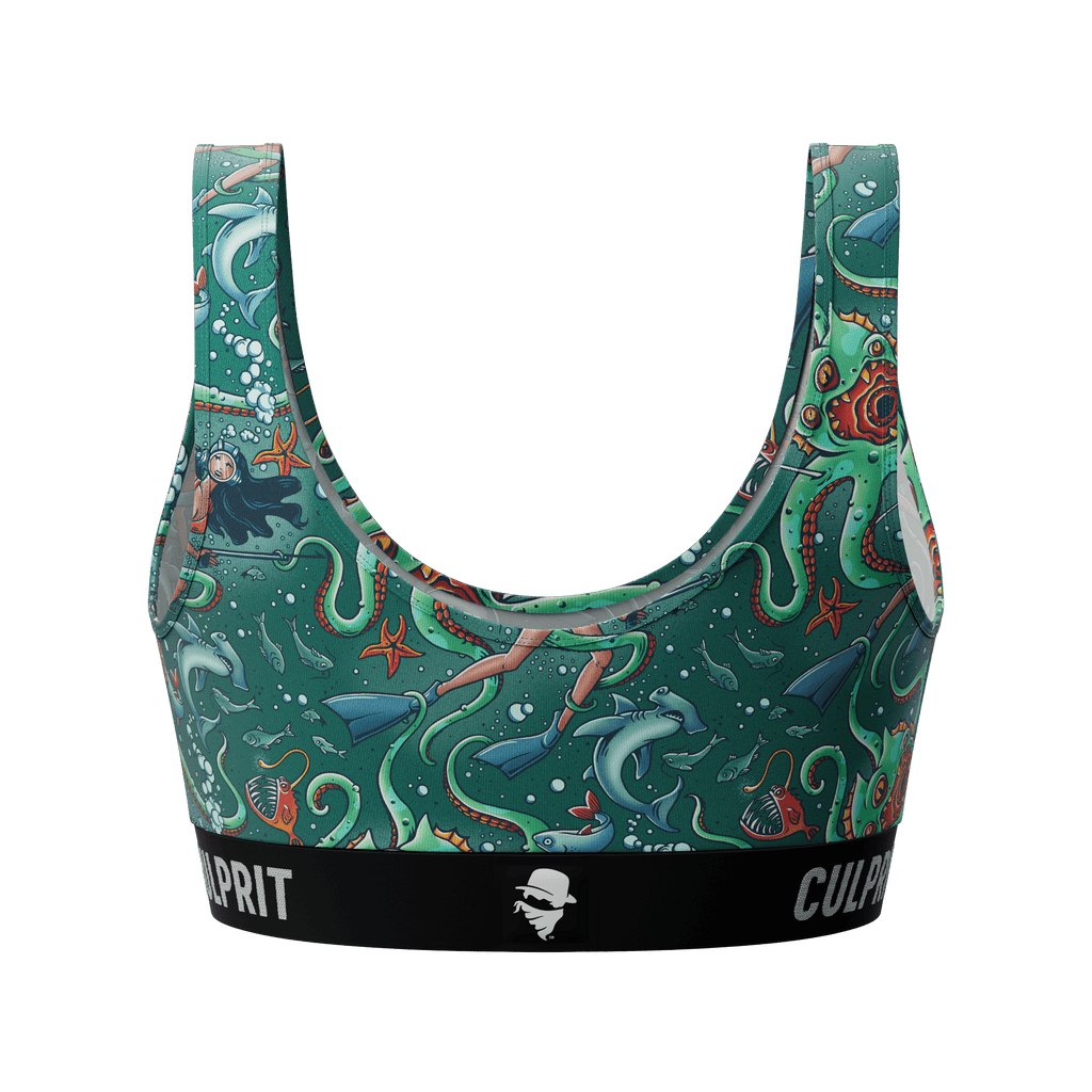 Get It Kraken! 🦑 | Scoop Bra | Culprit Underwear