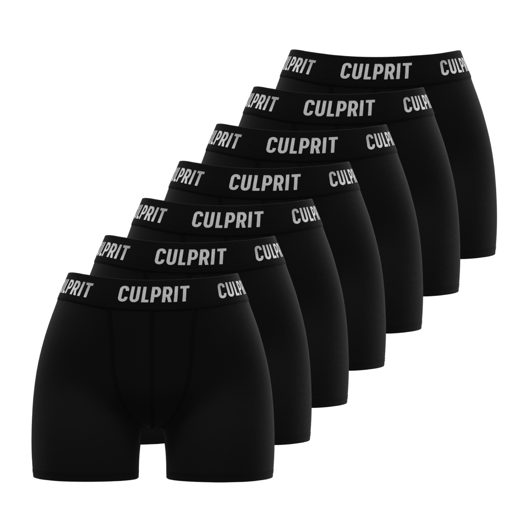 STEALTH BLACK 🥷 | LadyBoxers | 7-Pack | Culprit Underwear