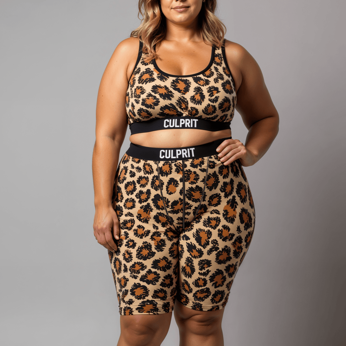 Leopard Lips 💋 Long LadyBoxers™ | Culprit Underwear